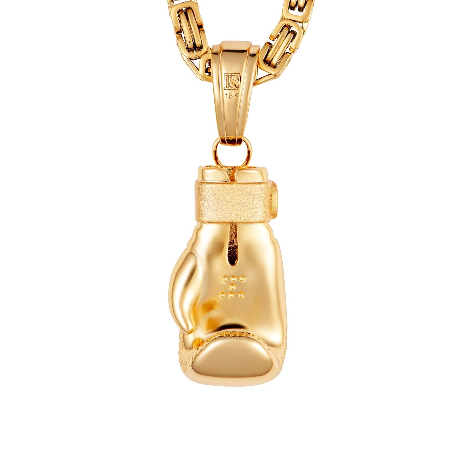 Zawieszka Rękawica Bokserska | Złoto | ICED STUFF®